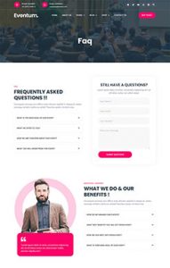 Eventum: Event & Conference Elementor Template Kit – Just another Bosa ...