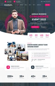 Eventum: Event & Conference Elementor Template Kit – Just another Bosa ...